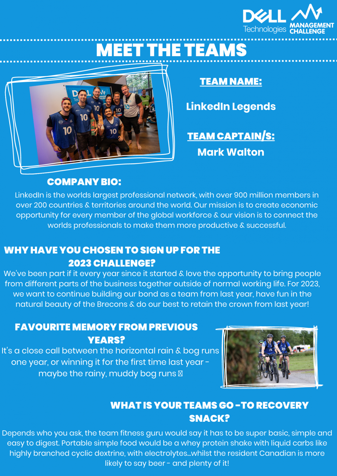 Meet The Teams | Dell Technologies Management Challenge